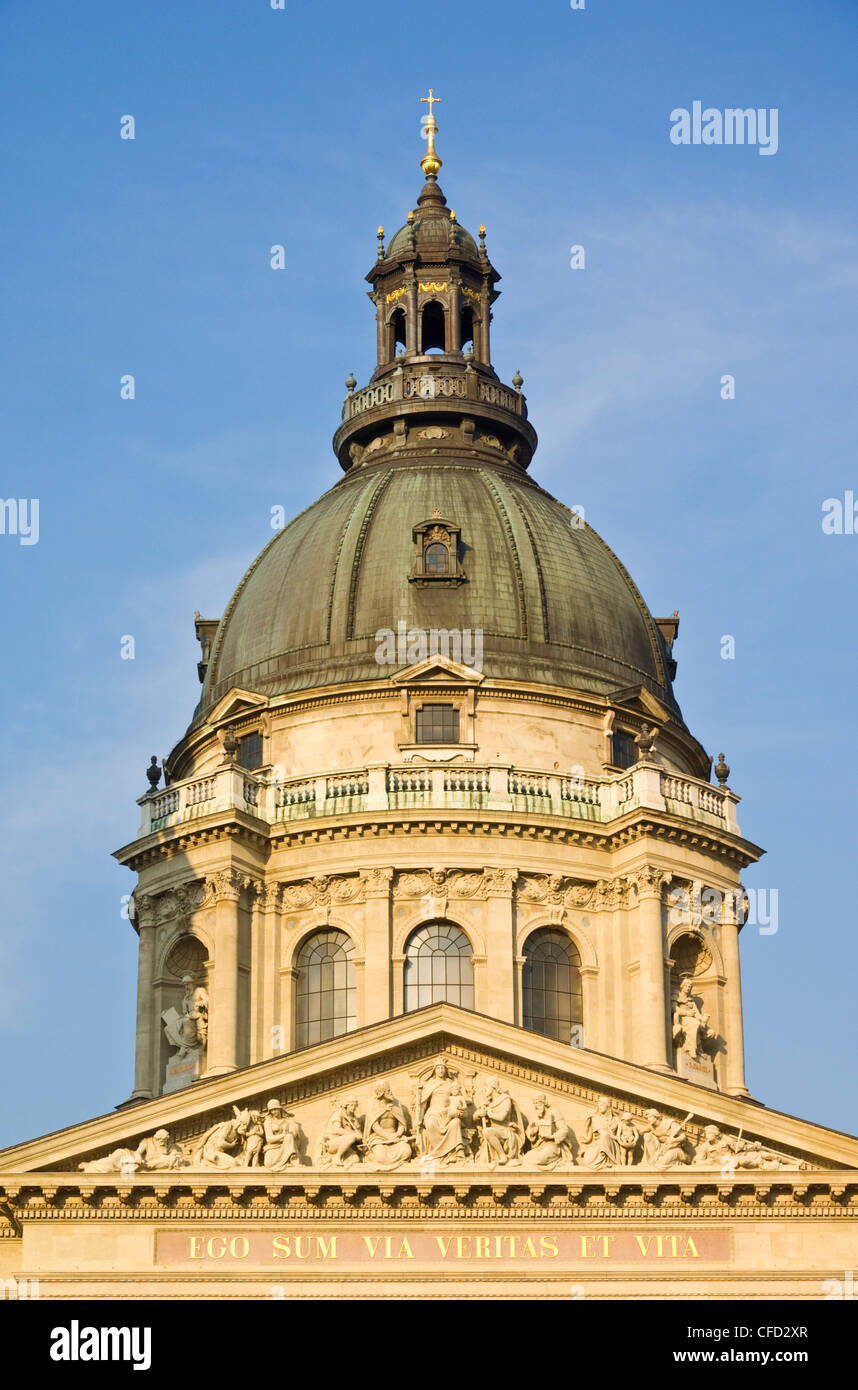 Kuppel der St.-Stephans Basilika (Szent Istvan Bazilika), Budapest ...