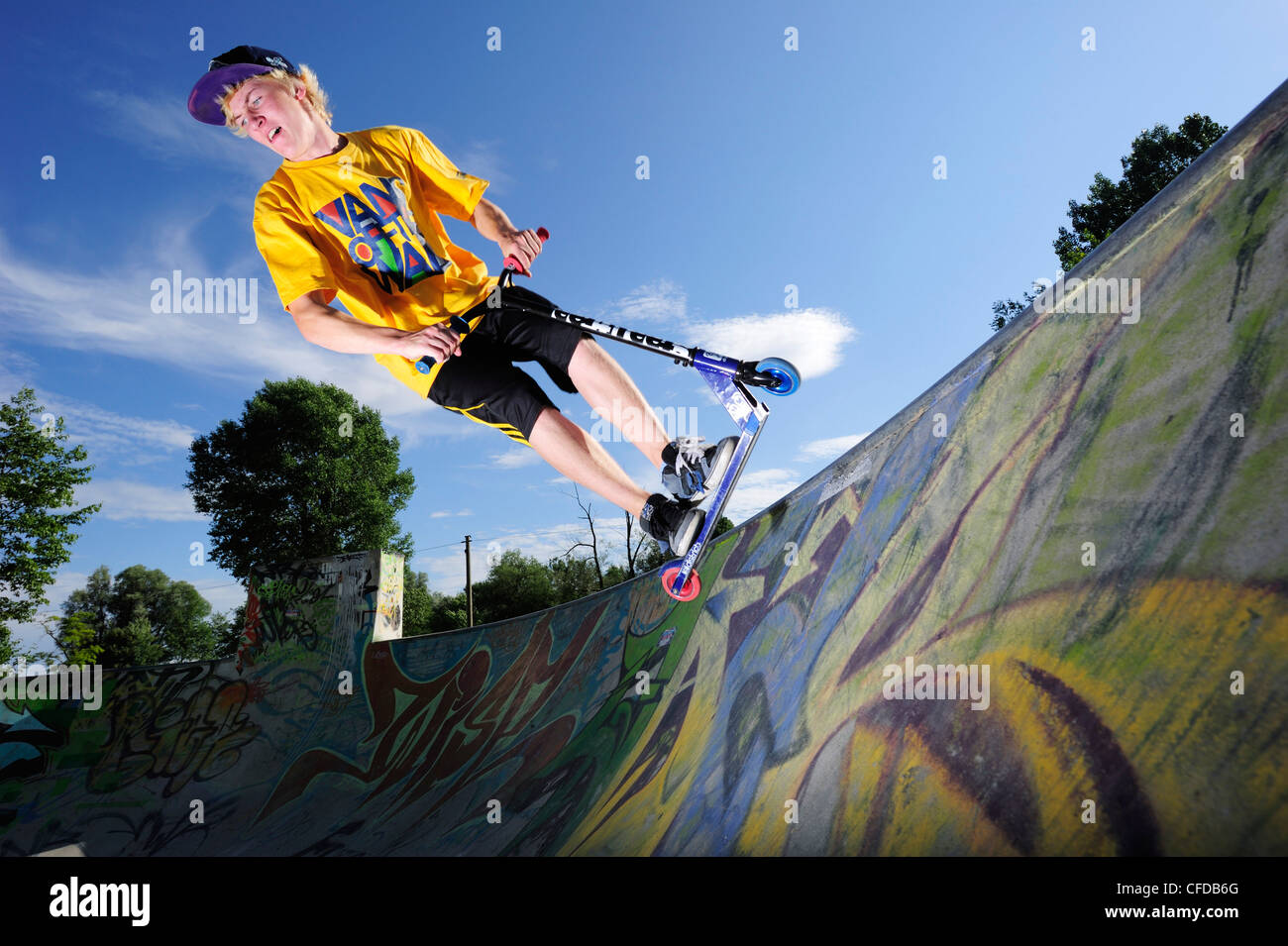 Roller springen Stockfotos und -bilder Kaufen - Alamy