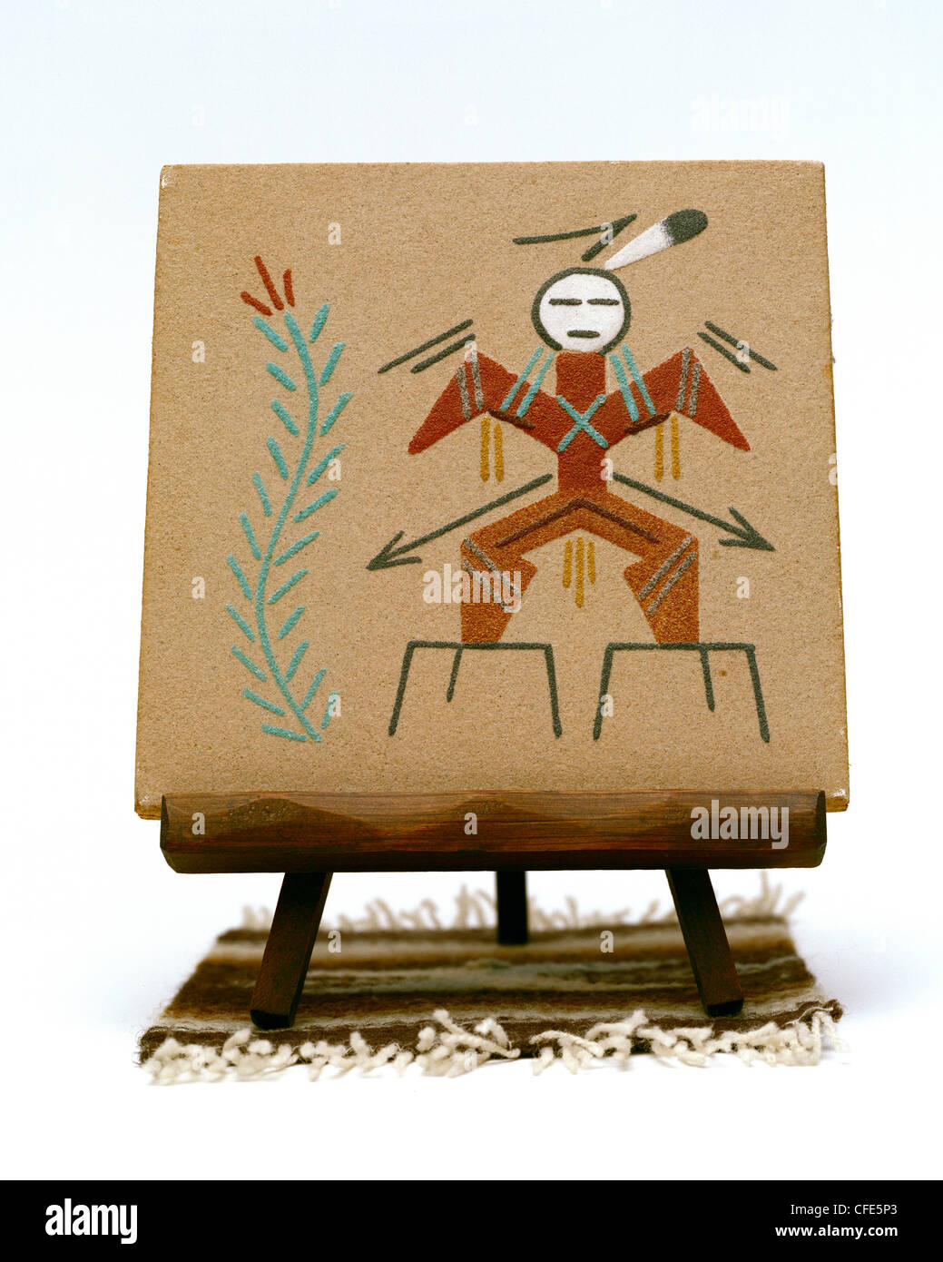 Navajo sand painting -Fotos und -Bildmaterial in hoher Auflösung – Alamy