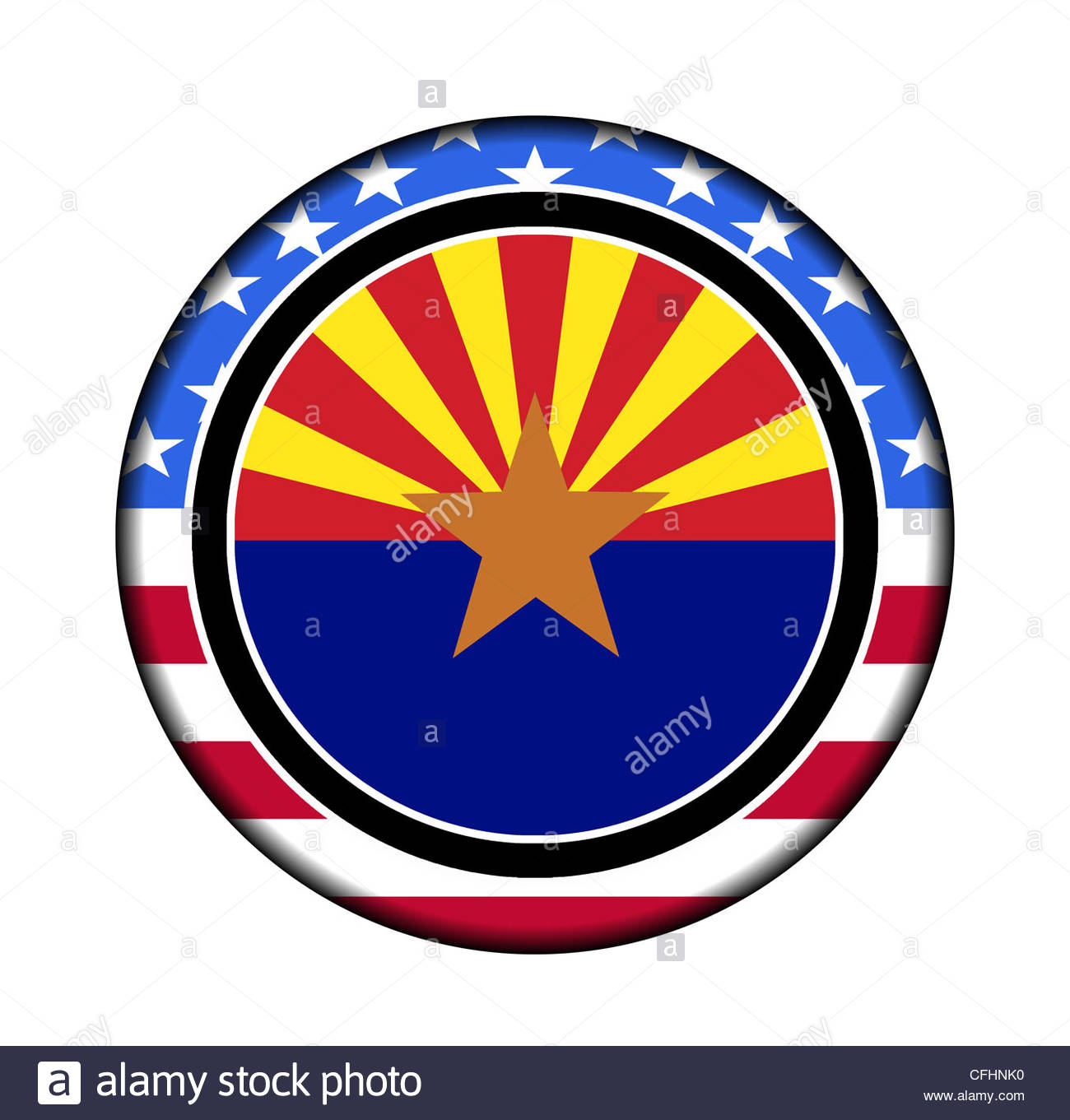 Arizona Flag Stockfotos & Arizona Flag Bilder - Alamy