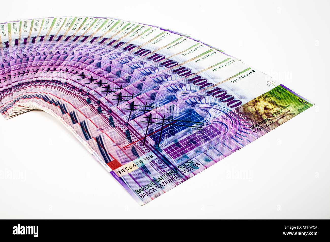 Swiss 1000 franc note switzerland -Fotos und -Bildmaterial in hoher ...