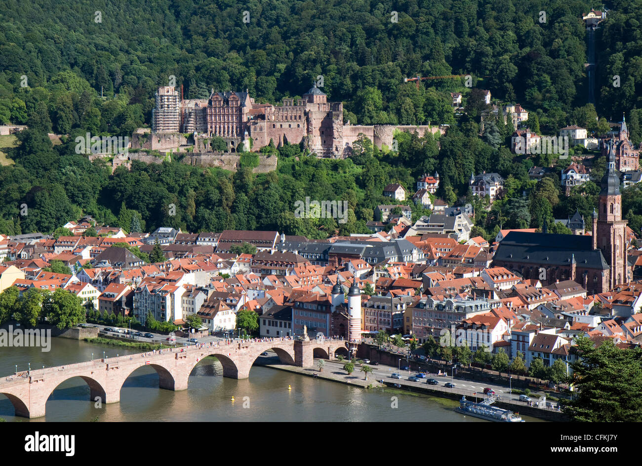 Deutschland die heidelberger burgruine -Fotos und -Bildmaterial in ...