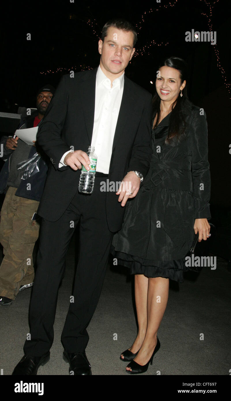 Matt damon and luciana bozan barroso -Fotos und -Bildmaterial in hoher ...