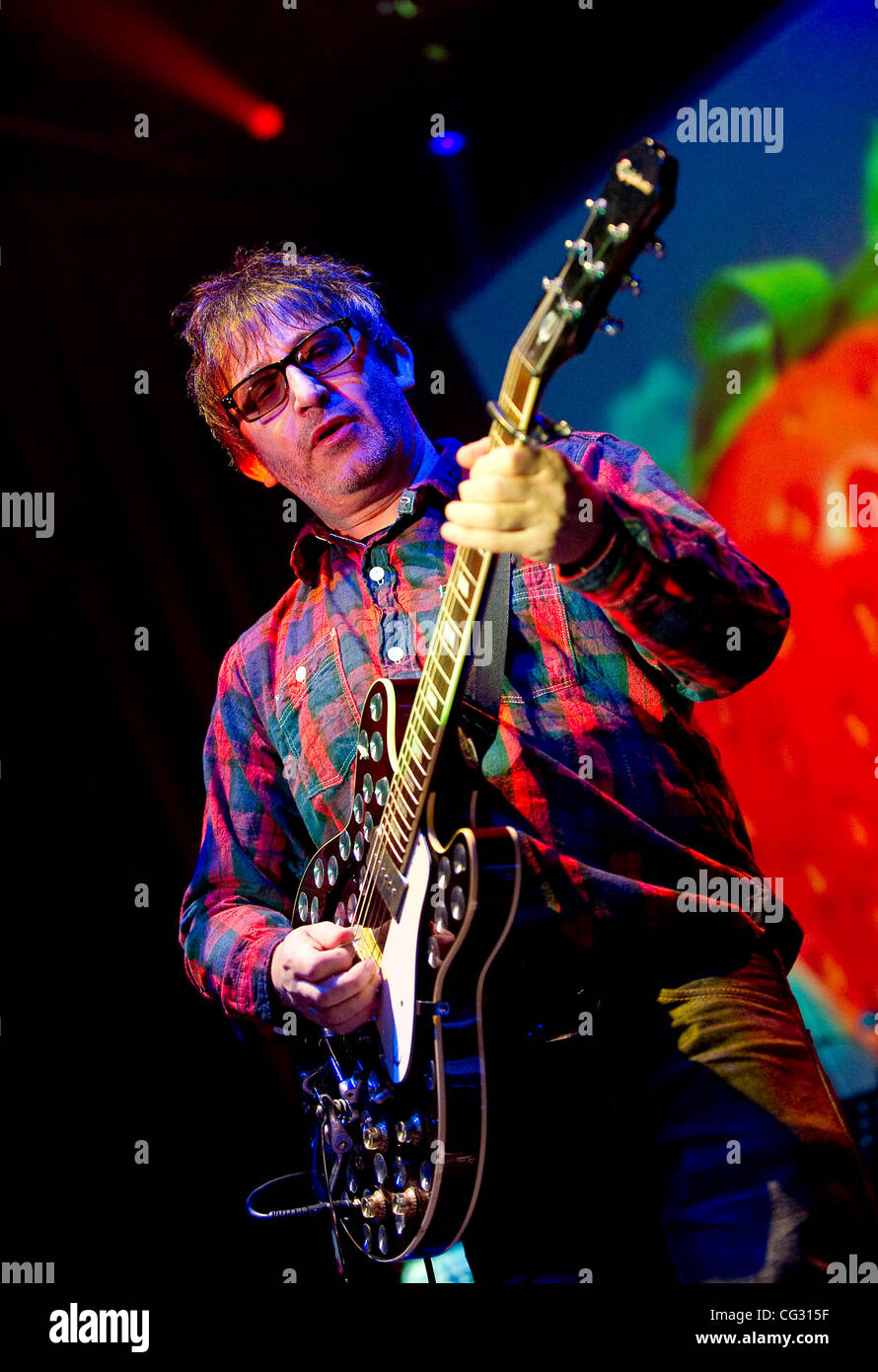 Ian Broudie von der The Lightning Seeds im O2 Shepherds Bush Empire ...
