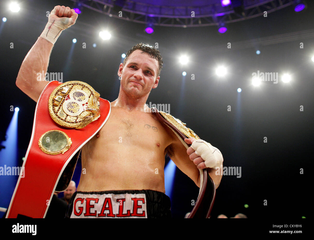 01.02.2012. Oberhausen, Deutschland. Australischer Boxer und IBF ...