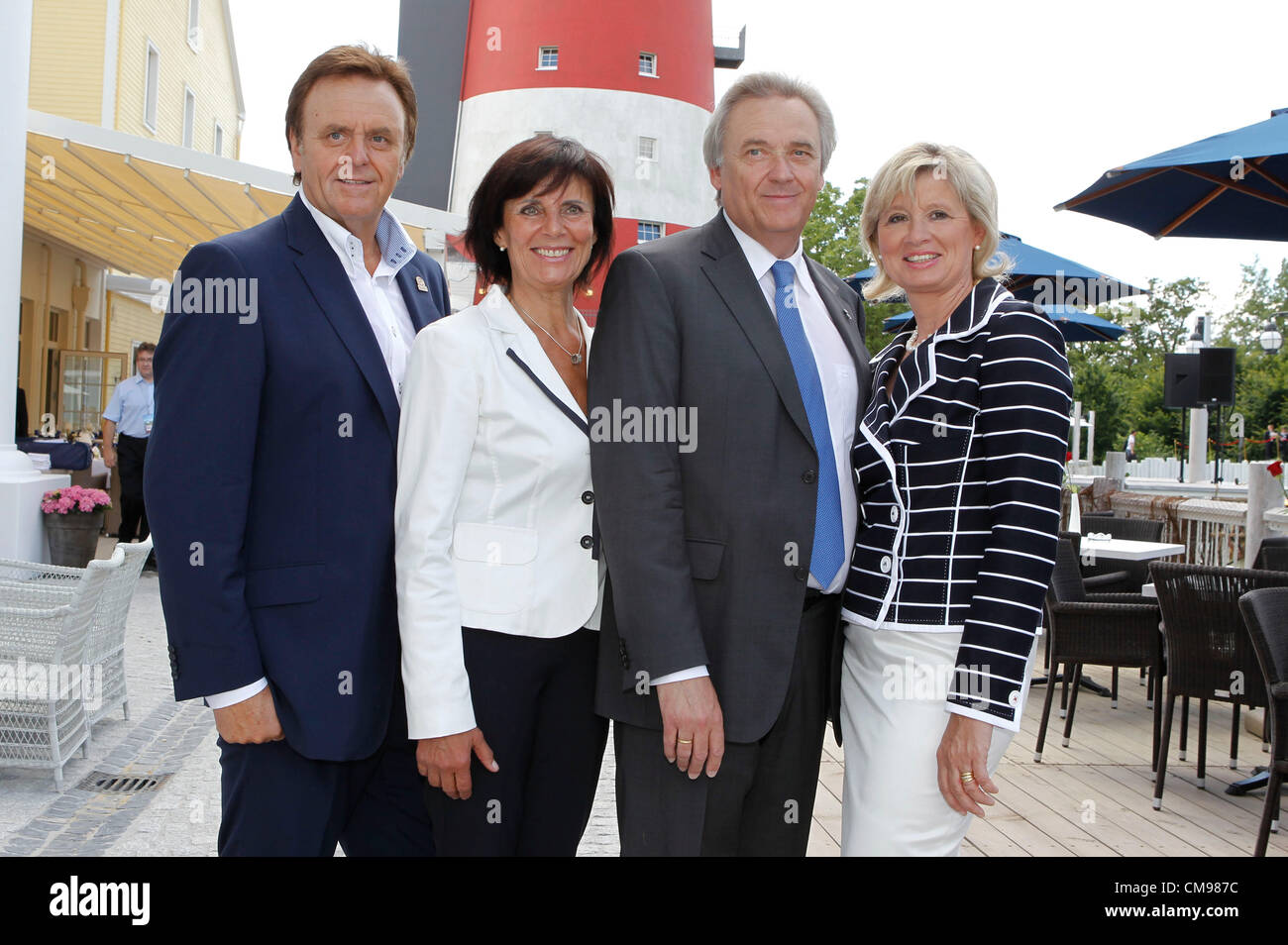 Inhaber Familie Mack von Hotel Bell Rock Pressekonferenz im Europapark ...