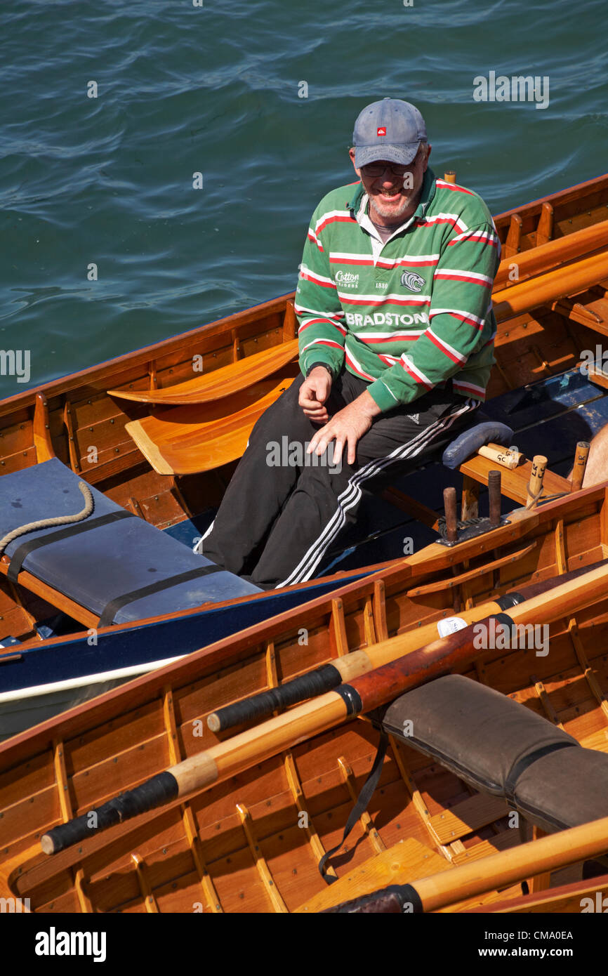 Weymouth Gig Rowing Stockfotos und -bilder Kaufen - Alamy