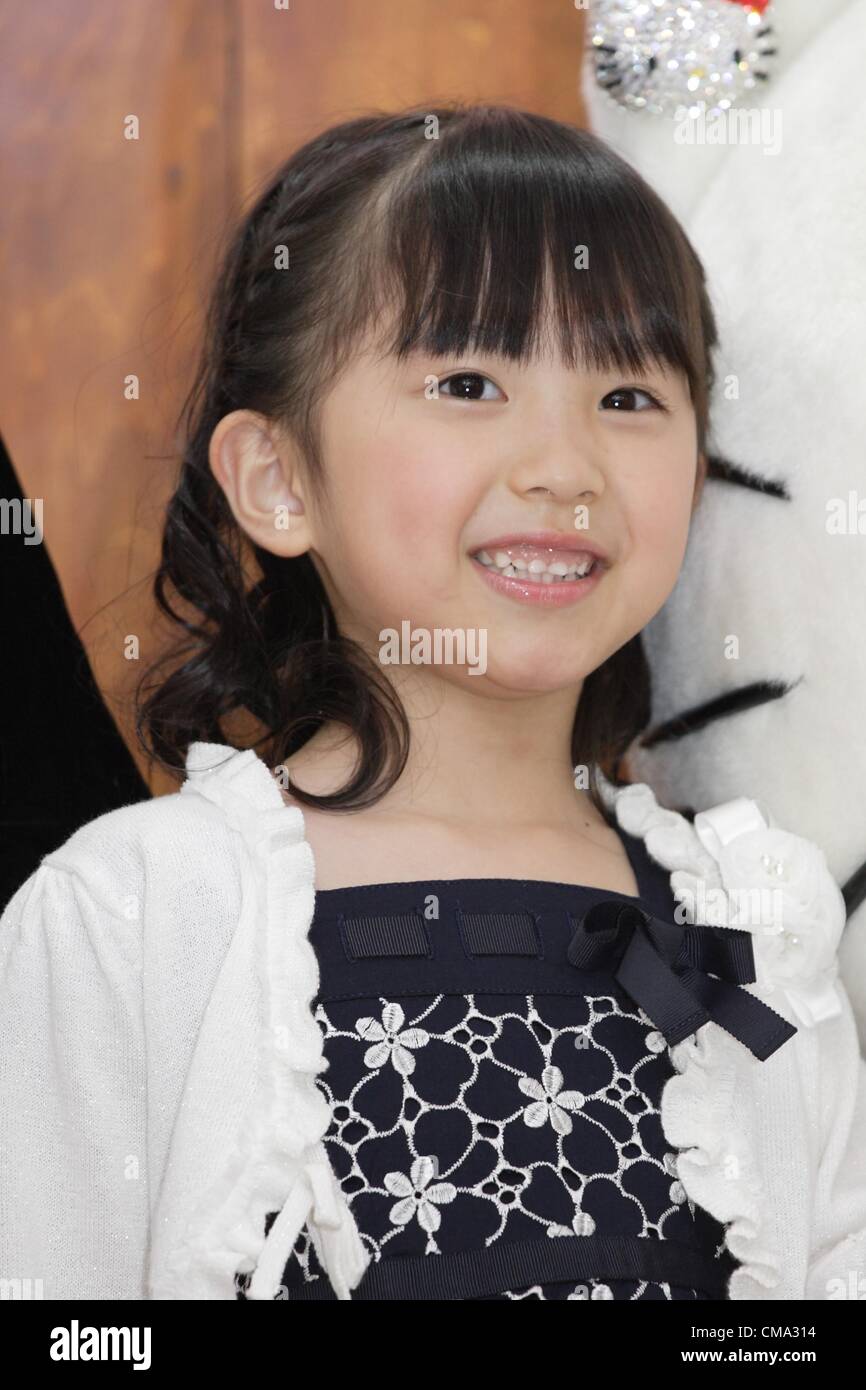 Konomi Watanabe 1 Juli 2012 Japanische Kinderdarsteller Besucht