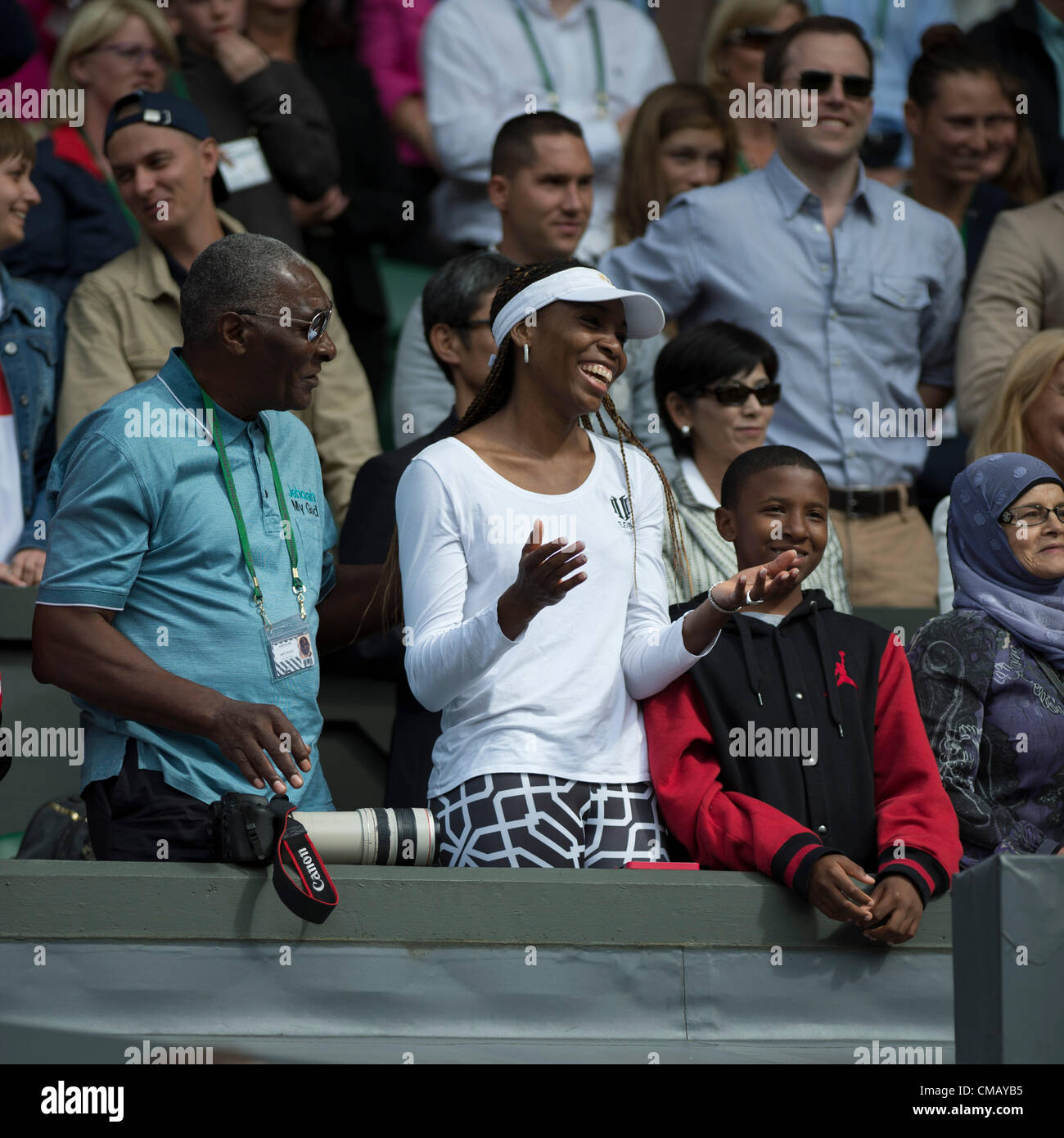 07.07.2012 die Wimbledon Tennis Championships 2012 statt bei den All ...