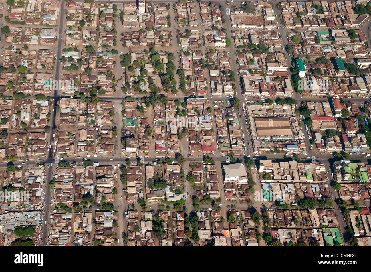 Kilimanjaro moshi town center aerial -Fotos und -Bildmaterial in hoher ...