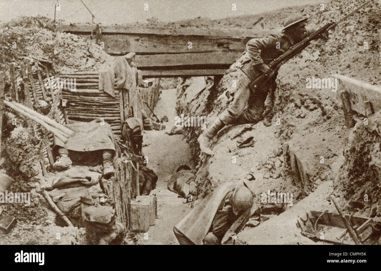 Grabenkrieg in wwi -Fotos und -Bildmaterial in hoher Auflösung – Alamy