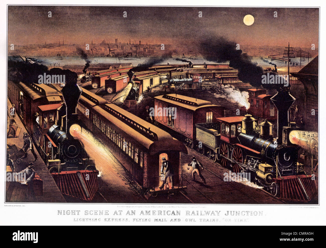 Amerikanische eisenbahn Stockfotos und -bilder Kaufen - Alamy