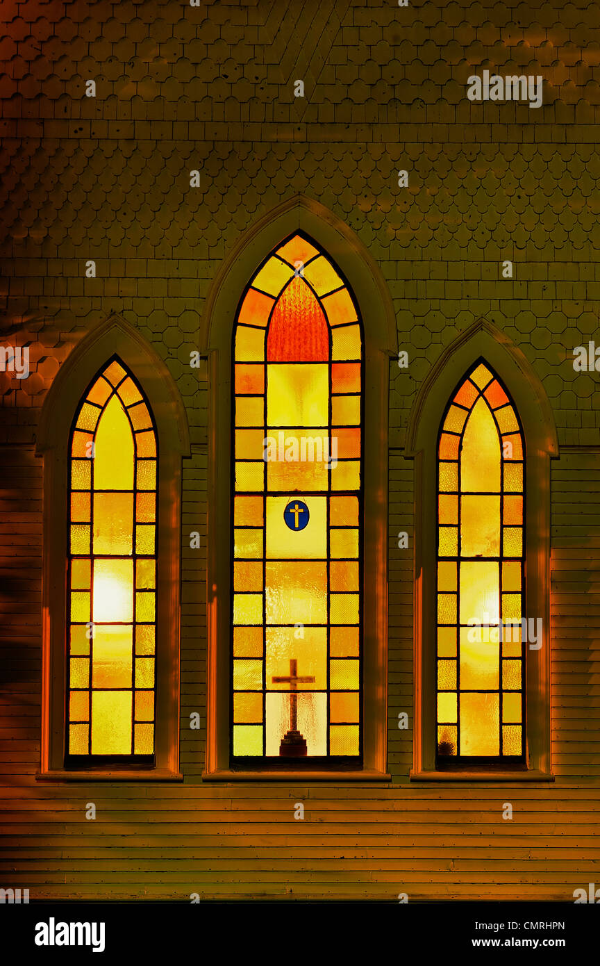 Detail fassade belichtete kirche fenster -Fotos und -Bildmaterial in ...