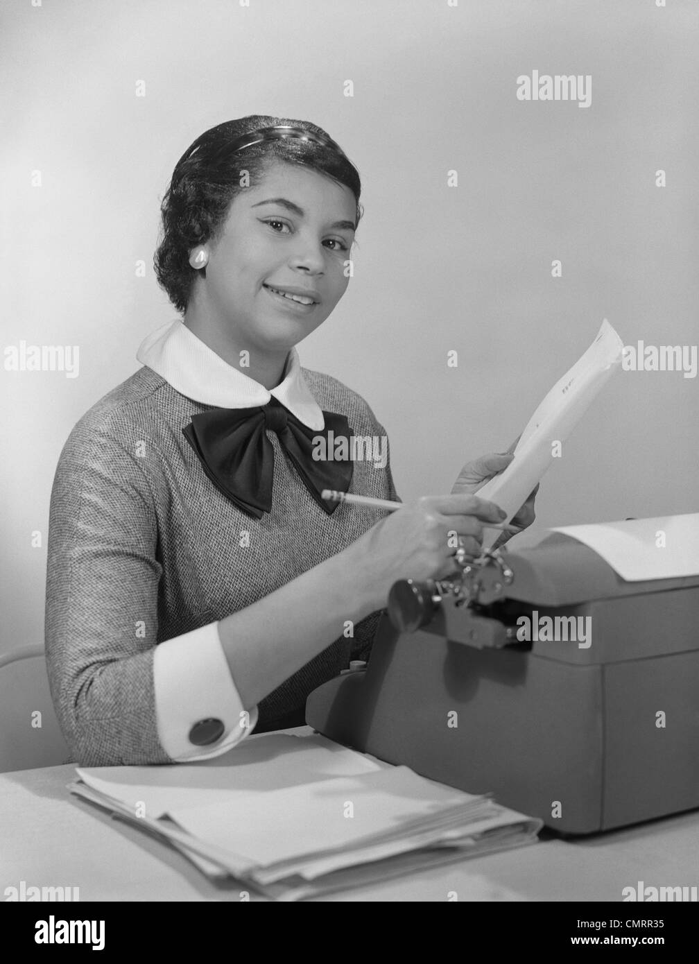 Secretary Office 1950s Stockfotos und -bilder Kaufen - Alamy