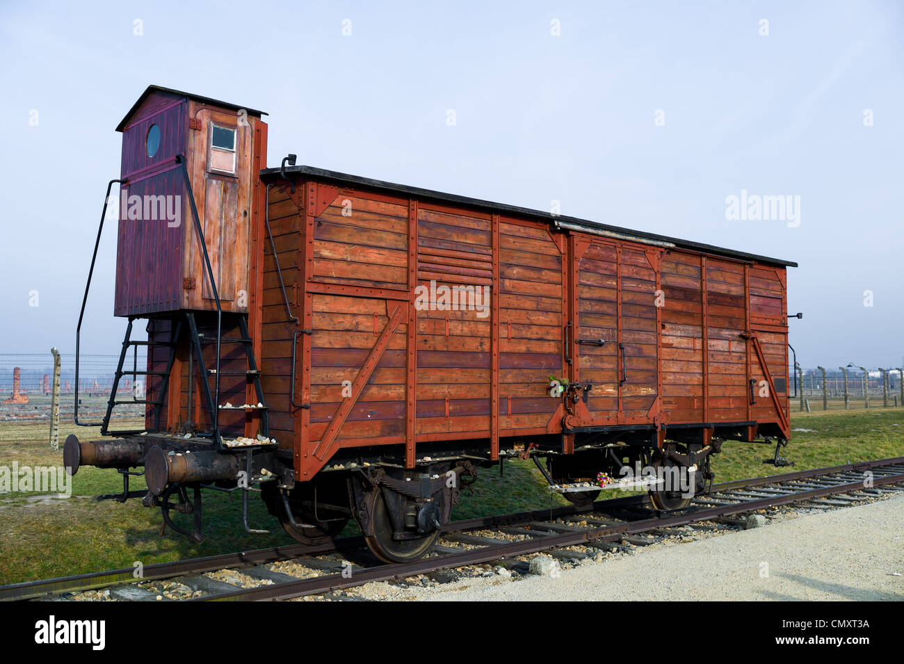 Auschwitz Train Stockfotos und -bilder Kaufen - Alamy