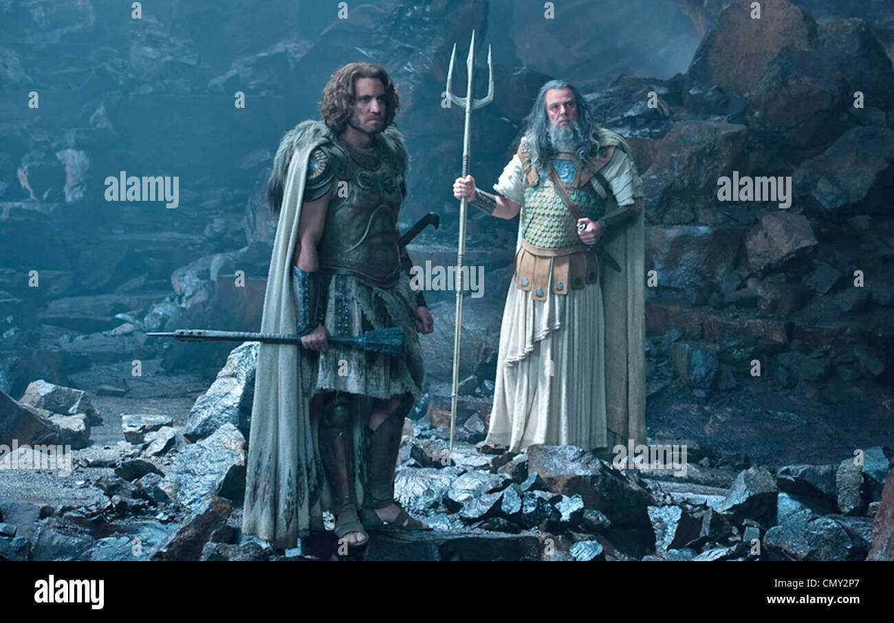 Poseidon Wrath Of The Titans Image Poseidon Dying.jpg | Clash Of The