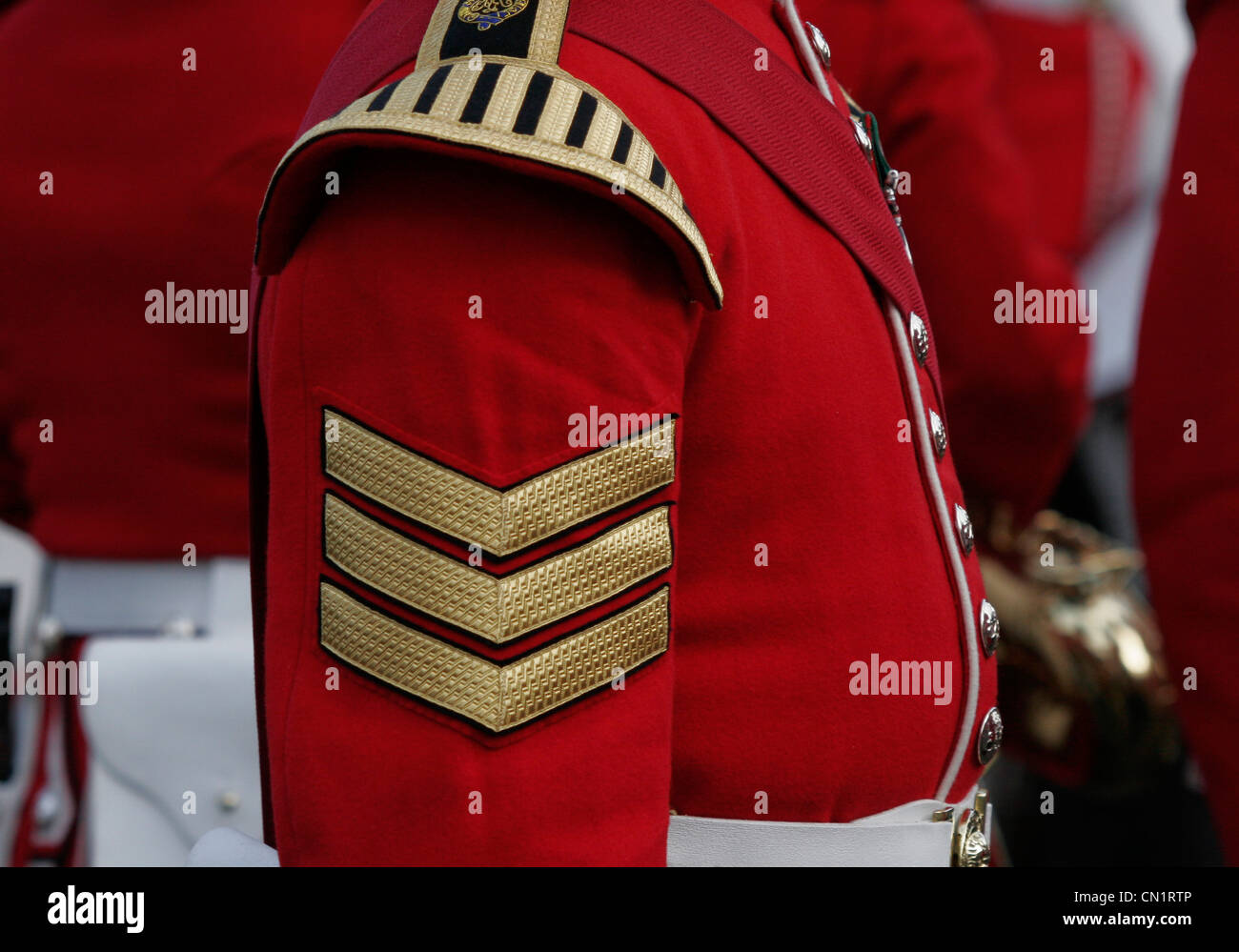 Grenadier Guards sergeant Stockfotografie - Alamy