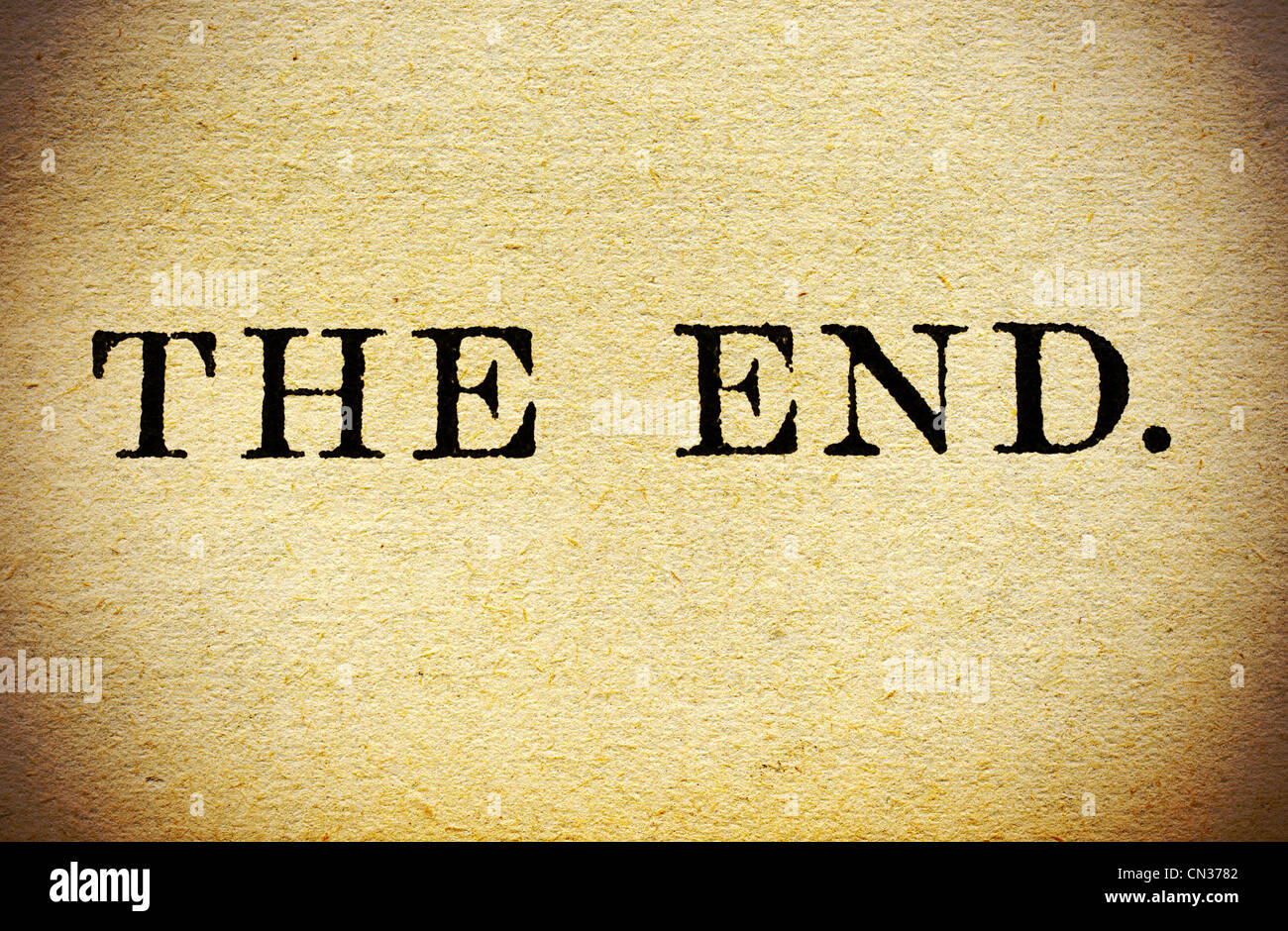 Schluss für buch -Fotos und -Bildmaterial in hoher Auflösung – Alamy