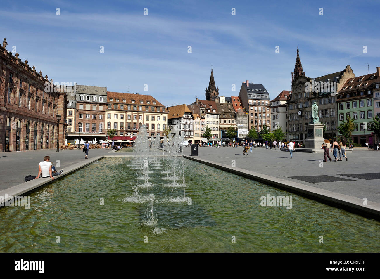 Frankreich, Bas-Rhin, Straßburg, Altstadt Weltkulturerbe der UNESCO ...