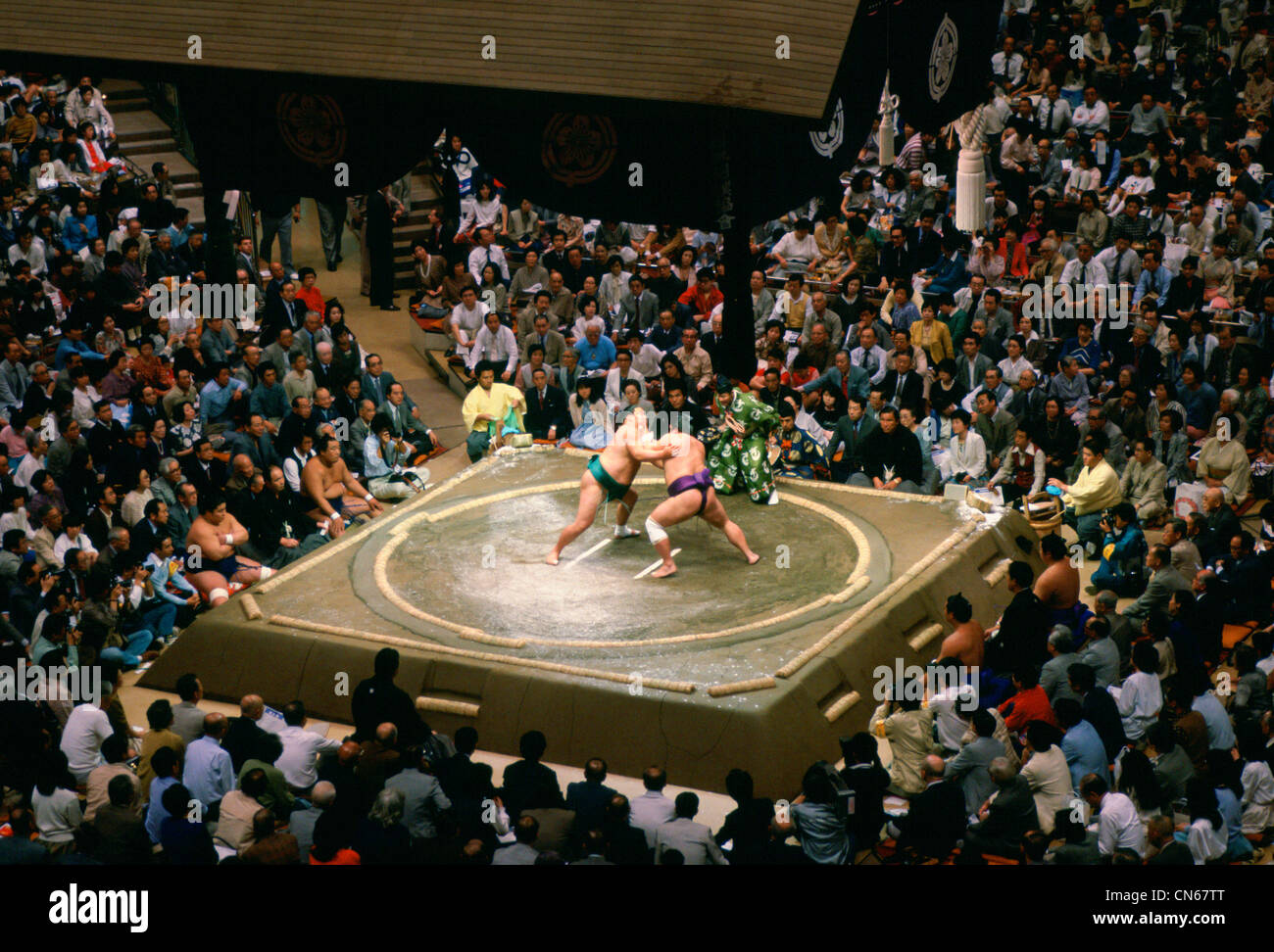 Japanisches Sumoringen Stockfotos und -bilder Kaufen - Alamy