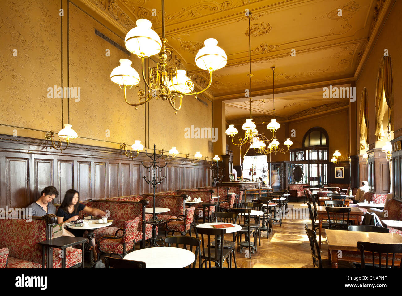 Österreich, Wien, Cafe Sperl 1880 eröffnet, Franz Lehar Lieblings-Café ...