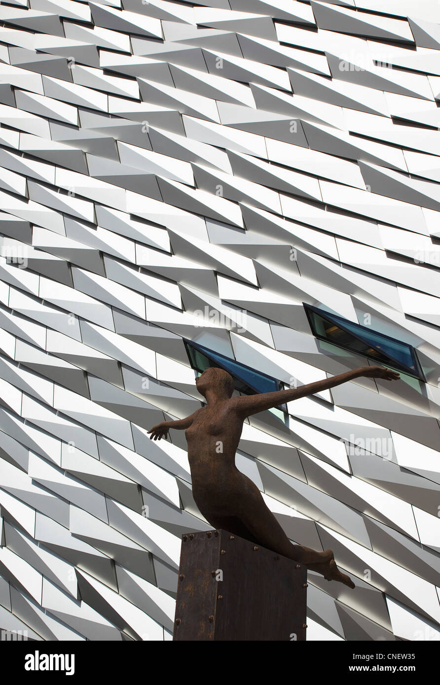 Irland, Norden, Belfast, Titanic Quarter, Besucherzentrum designed by ...