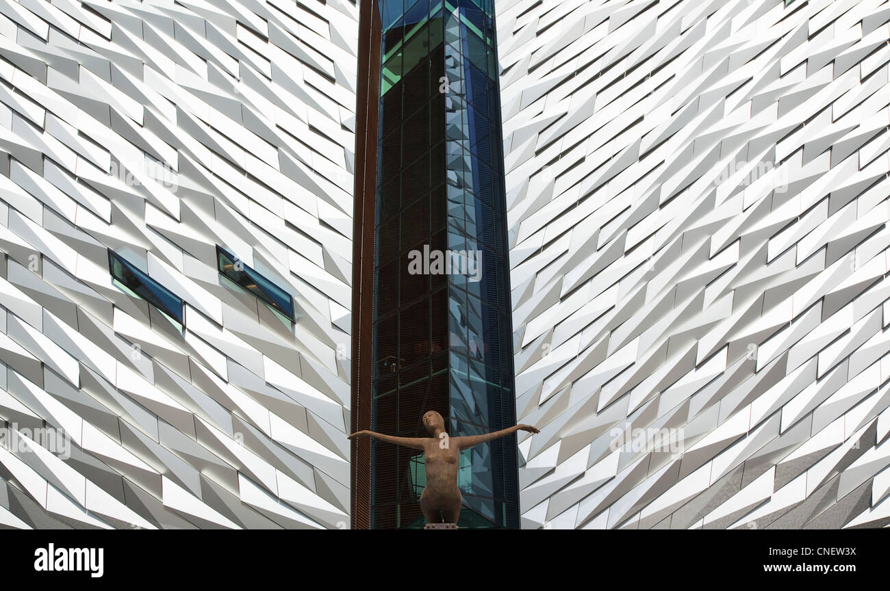 Irland, Norden, Belfast, Titanic Quarter, Besucherzentrum designed by ...
