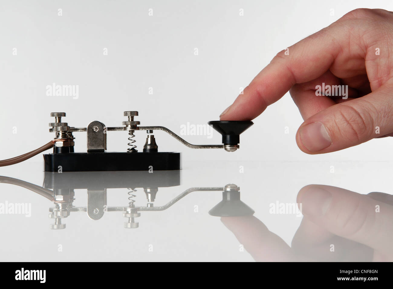 Morse code -Fotos und -Bildmaterial in hoher Auflösung – Alamy