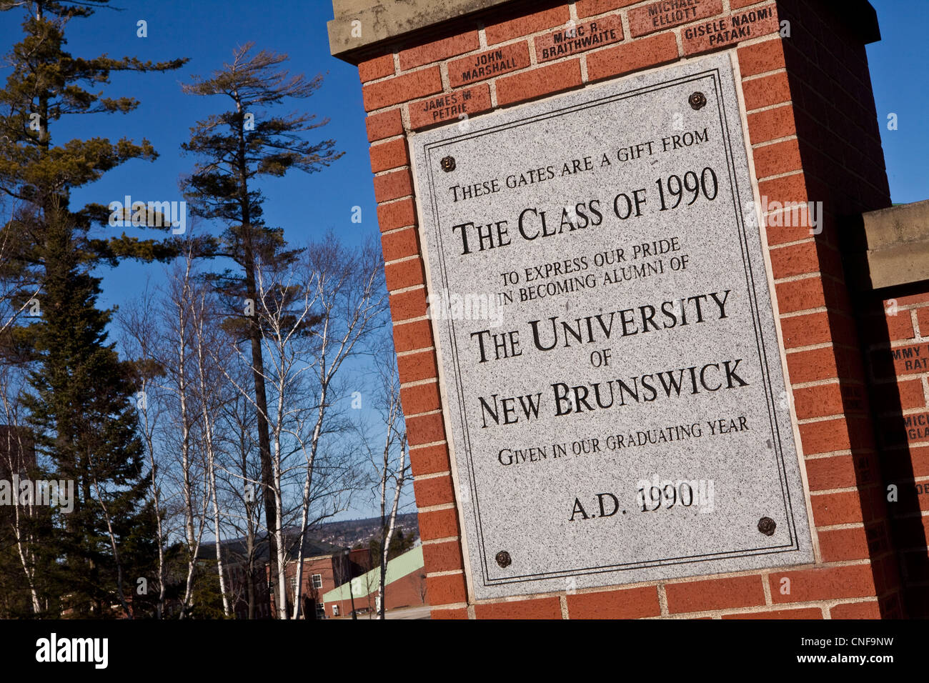 Unab fredericton -Fotos und -Bildmaterial in hoher Auflösung – Alamy