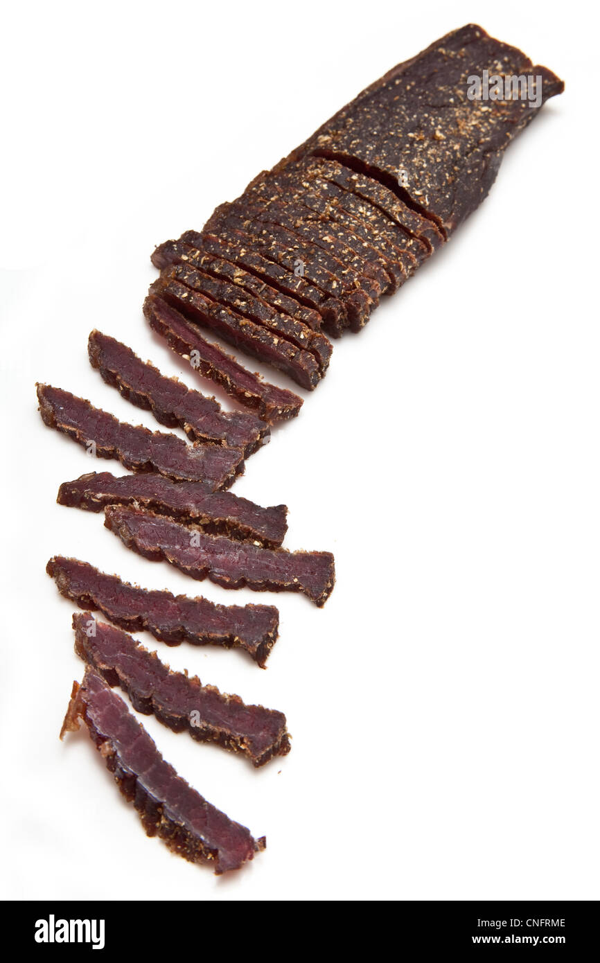 Strips biltong south african beef -Fotos und -Bildmaterial in hoher ...