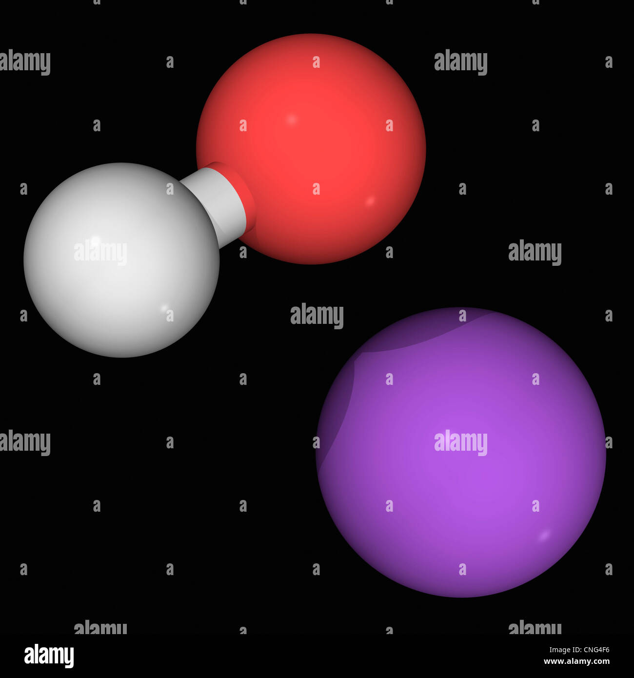 Chemische struktur von natriumhydroxid -Fotos und -Bildmaterial in ...