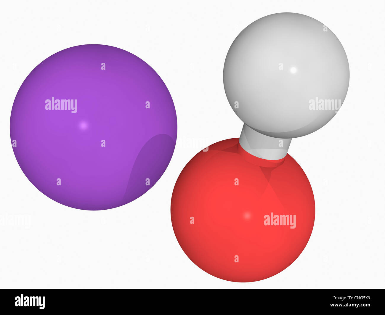 Chemische struktur von natriumhydroxid -Fotos und -Bildmaterial in ...