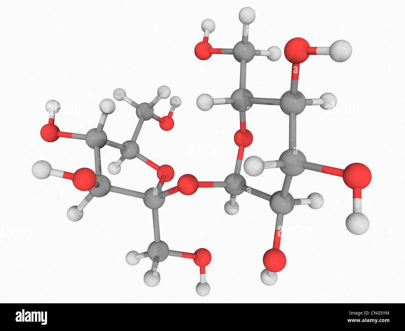 Sucrose Sugar Molecule Stockfotos und -bilder Kaufen - Alamy