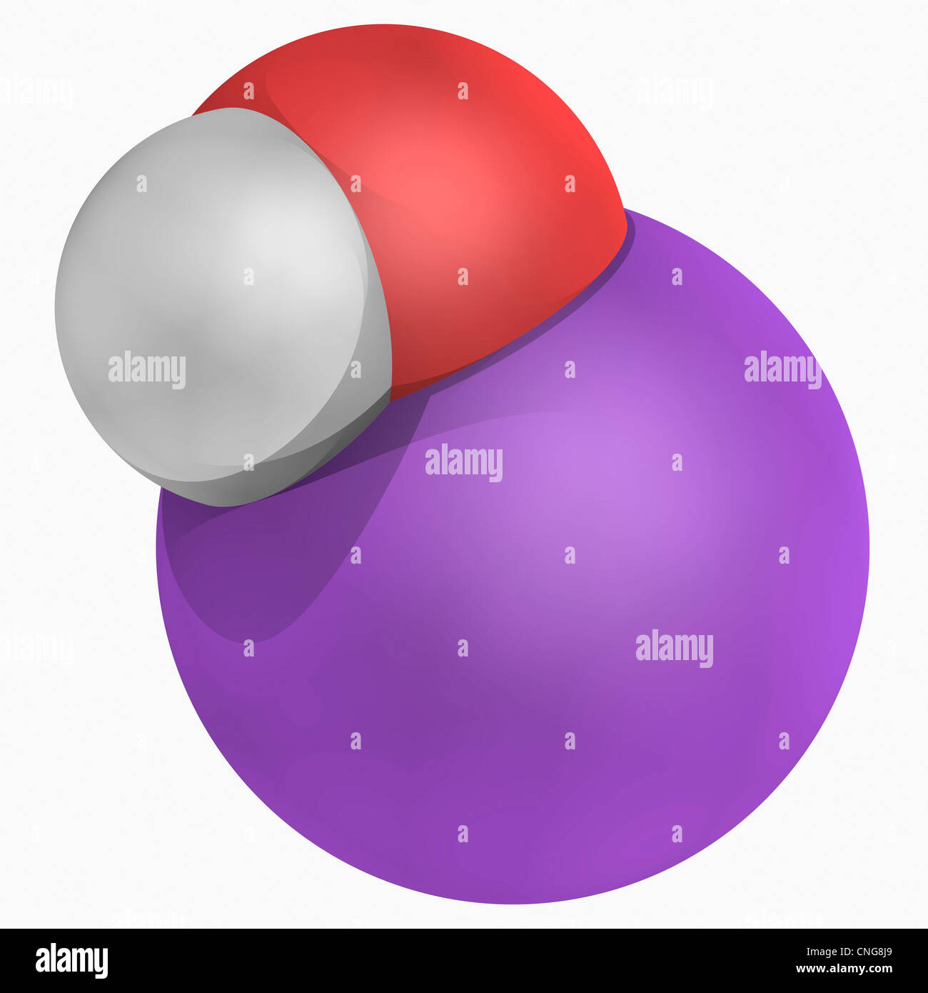 Chemische struktur von natriumhydroxid -Fotos und -Bildmaterial in ...
