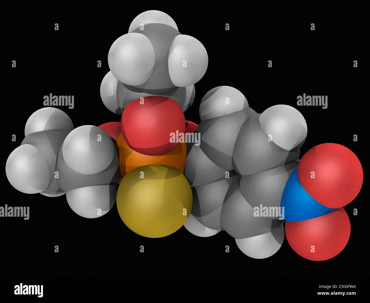 Parathion insecticide molecule -Fotos und -Bildmaterial in hoher ...