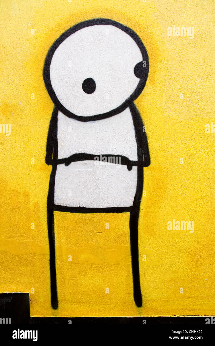 Stik Street Art Graffiti Stockfotos und -bilder Kaufen - Alamy