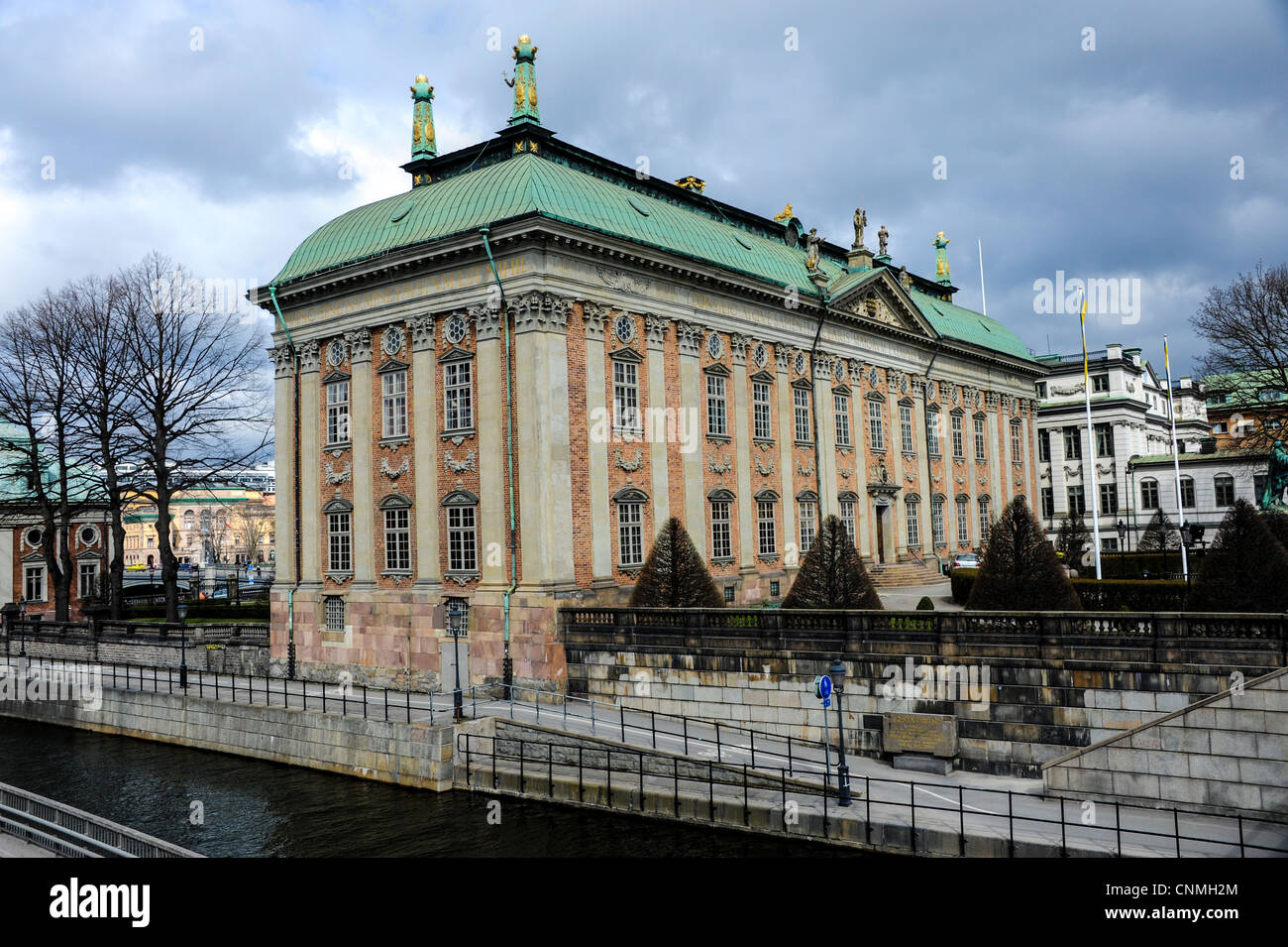 Riddarhuset, das Haus des Adels oder Haus der Ritter in Stockholm ...
