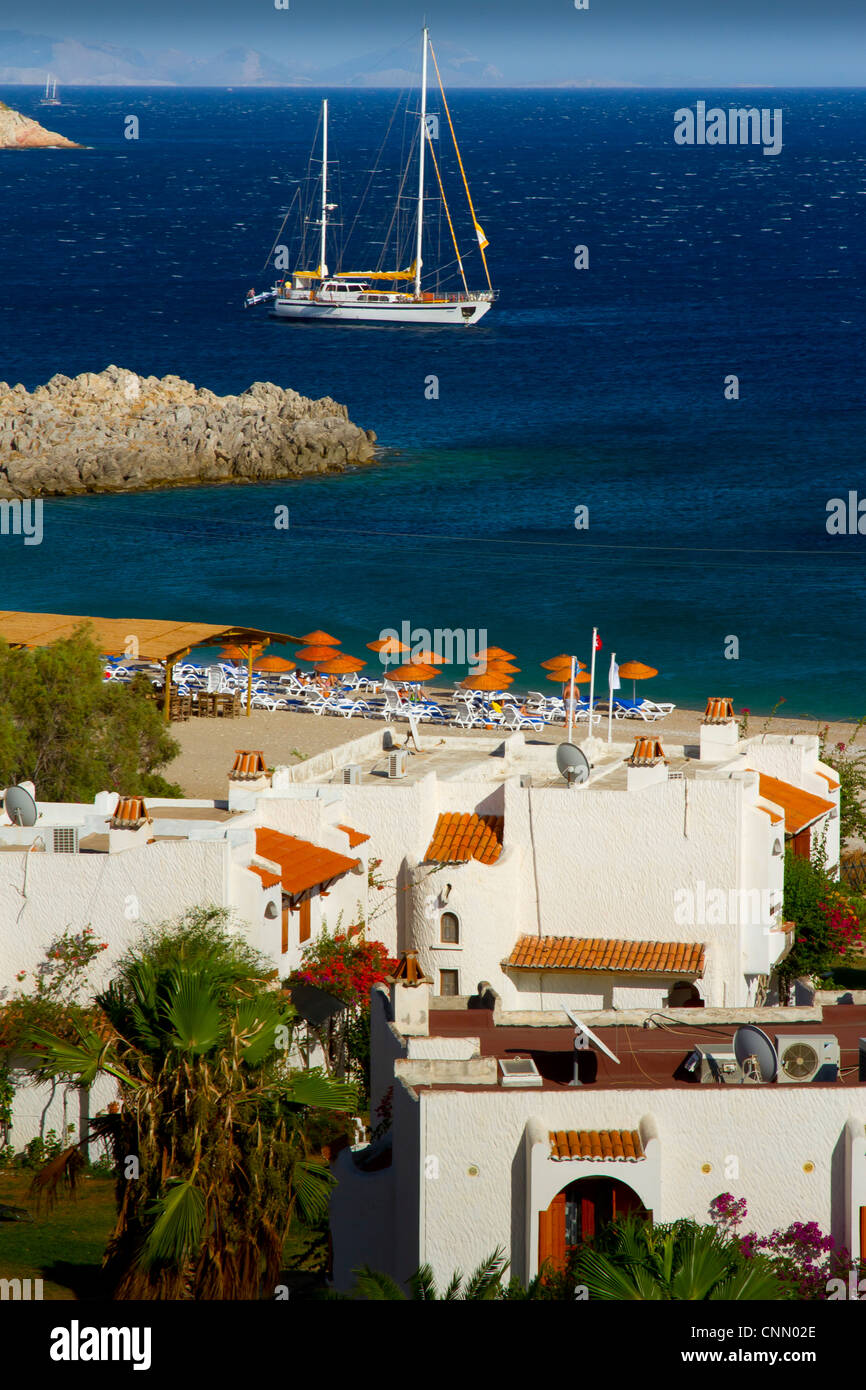 Palamutbuku Dorf. Datca Halbinsel, Provinz Mugla, Anatolien, Türkei ...