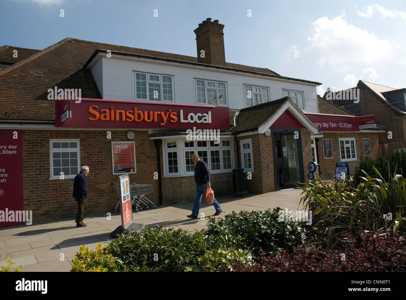 Sainsbury lokalen umgebauten Gasthaus umgewandelt Pub früher des ...