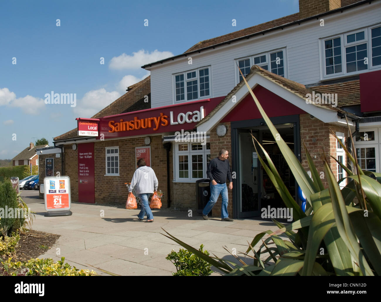 Sainsbury lokalen umgebauten Gasthaus umgewandelt Pub früher des ...