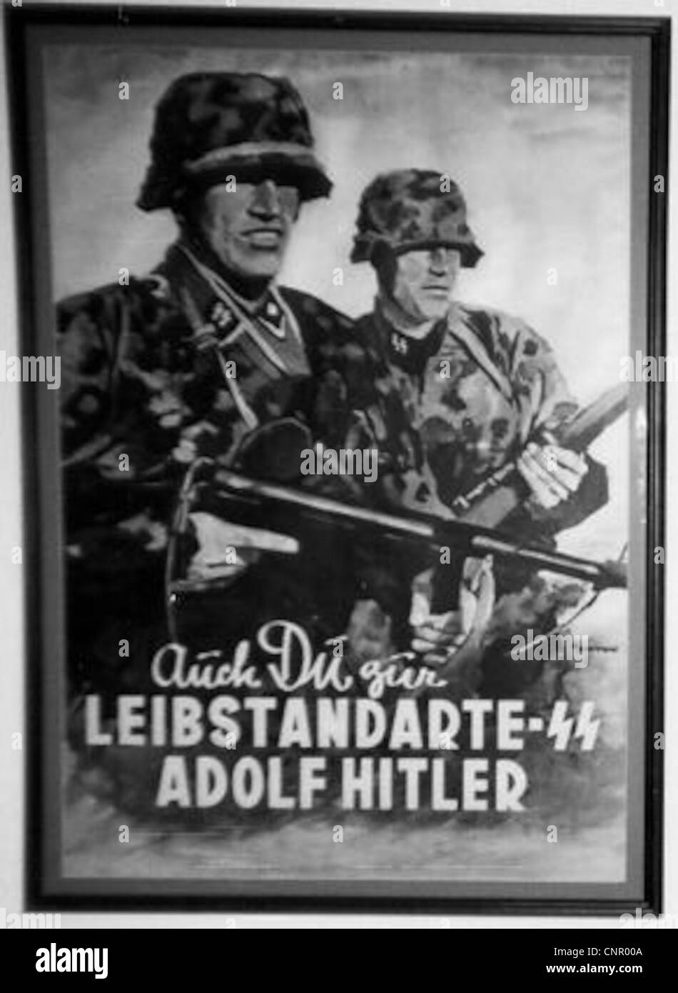 Ww2 Propaganda Nazi Kriegsplakat Schwarzweiß-Stockfotos und -bilder - Alamy