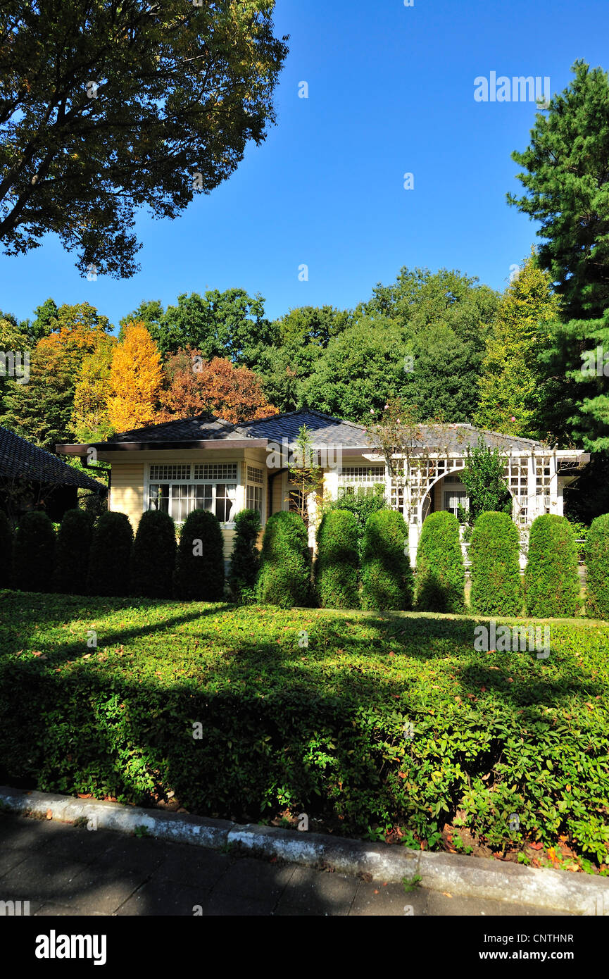 Haus der Okawa in Den'enchofu, Edo-Tokyo Museum unter freiem Himmel ...