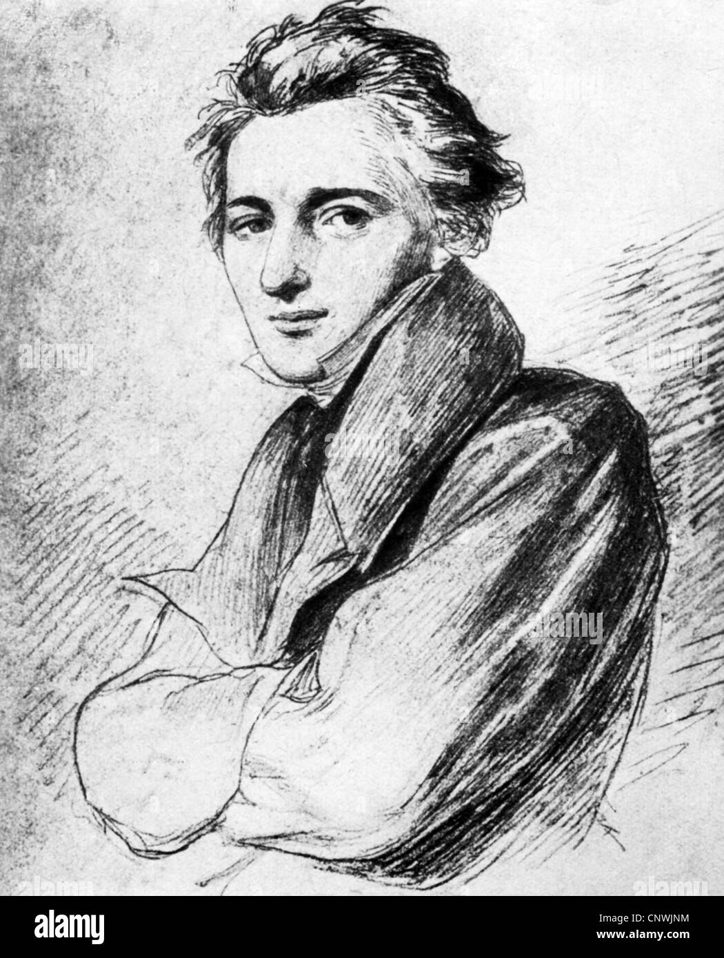 Heine, Heinrich, 13.12.1797 - 17.2.1856, deutscher Autor ...