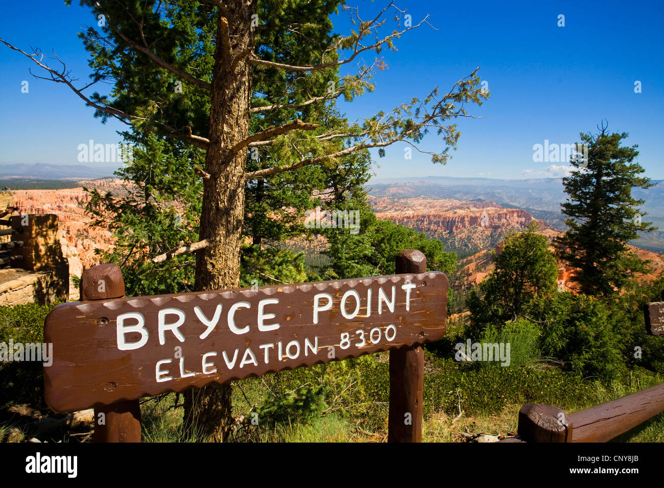 Hinweisschild am bryce punkt -Fotos und -Bildmaterial in hoher ...
