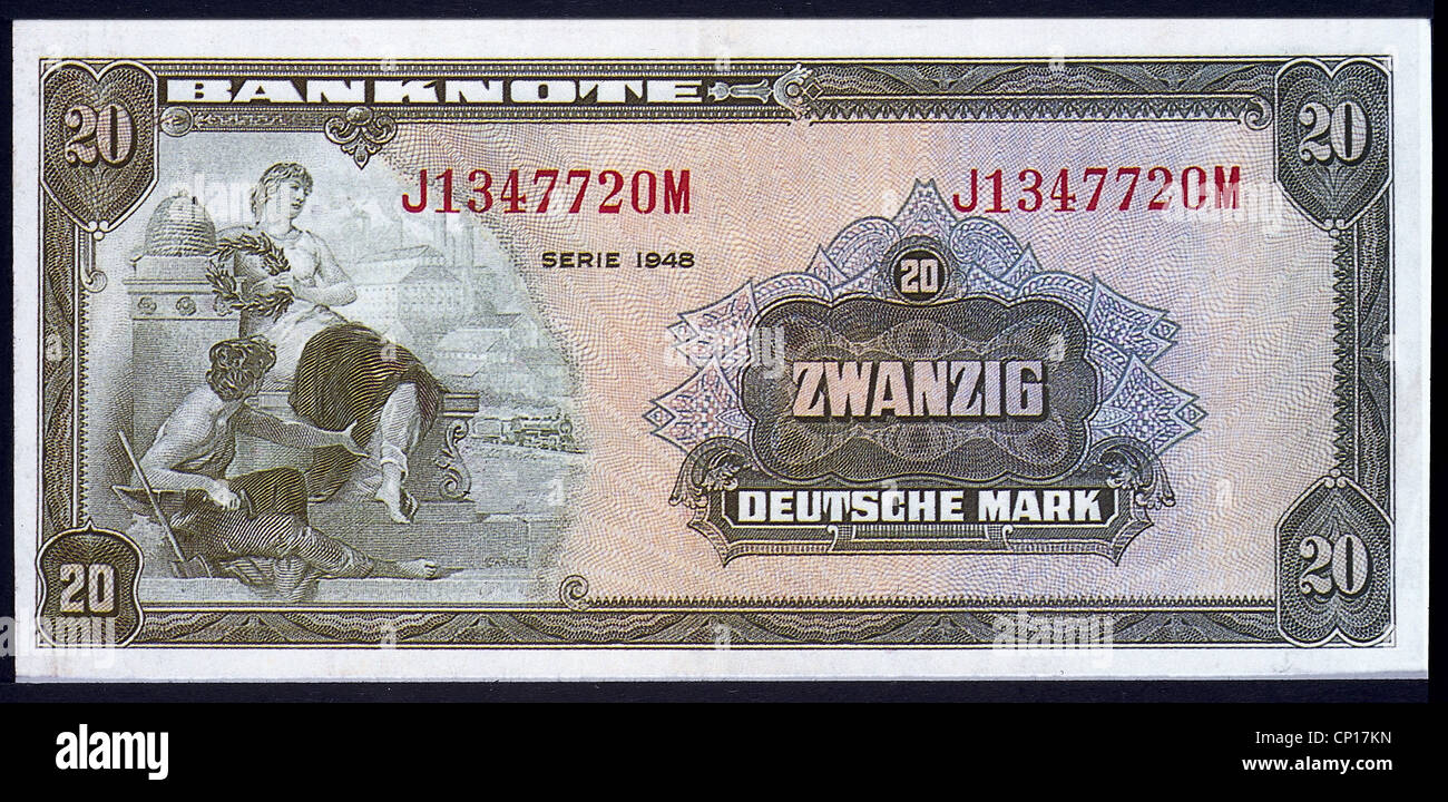 Money Finance Bank Notes Germany Stockfotos & Money Finance Bank Notes ...