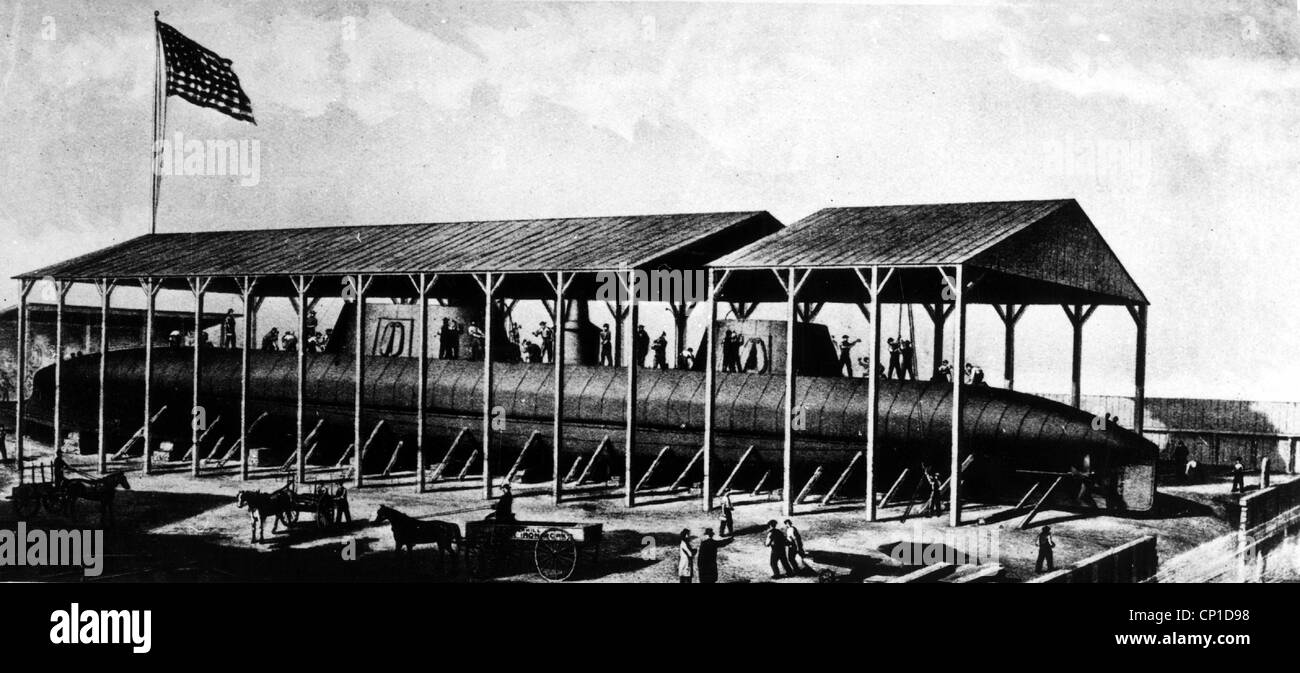 Schiffbau des 19 jahrhunderts -Fotos und -Bildmaterial in hoher ...