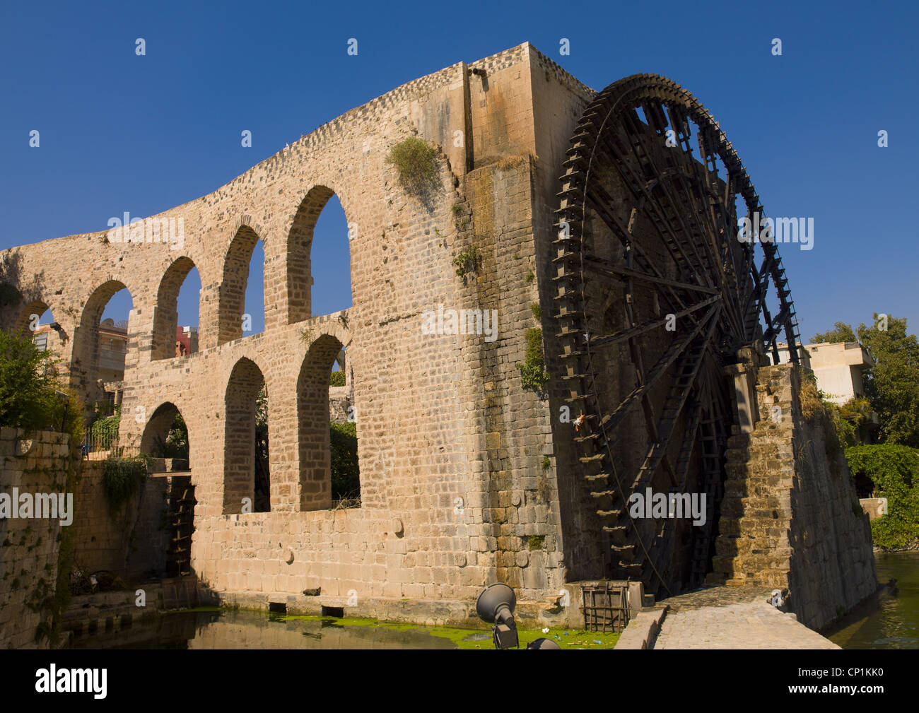 Hama waterwheel noria syria -Fotos und -Bildmaterial in hoher Auflösung ...