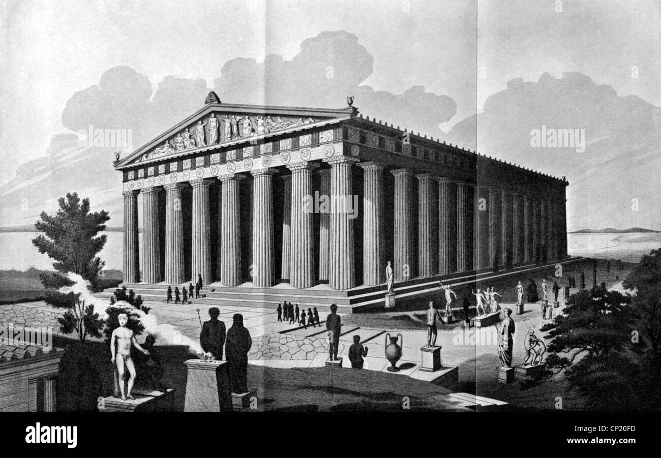 Geographie / Reisen, Griechenland, Athen, Akropolis, Parthenon ...