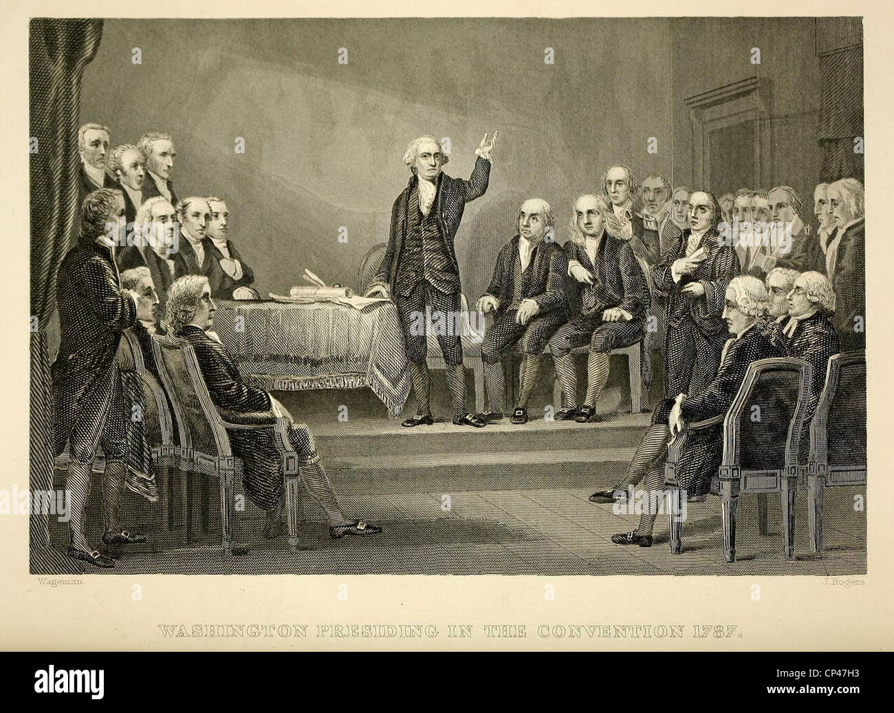Constitutional Convention 1787 Stockfotos & Constitutional Convention ...