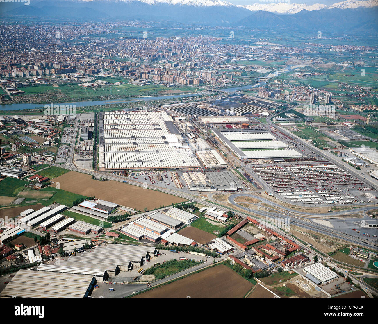 Turin-Piemont-Industrie-Fiat-Iveco Stockfotografie - Alamy